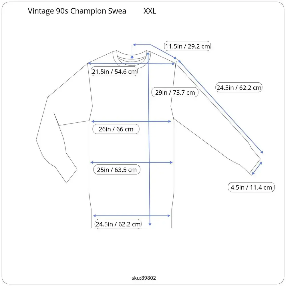 Champion | Shirts | Vintage 9s Champion Sweatshirt Script Logo Xxl Made ...